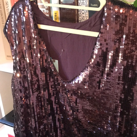 Dresses | Sequin Maroon Dress | Poshmark